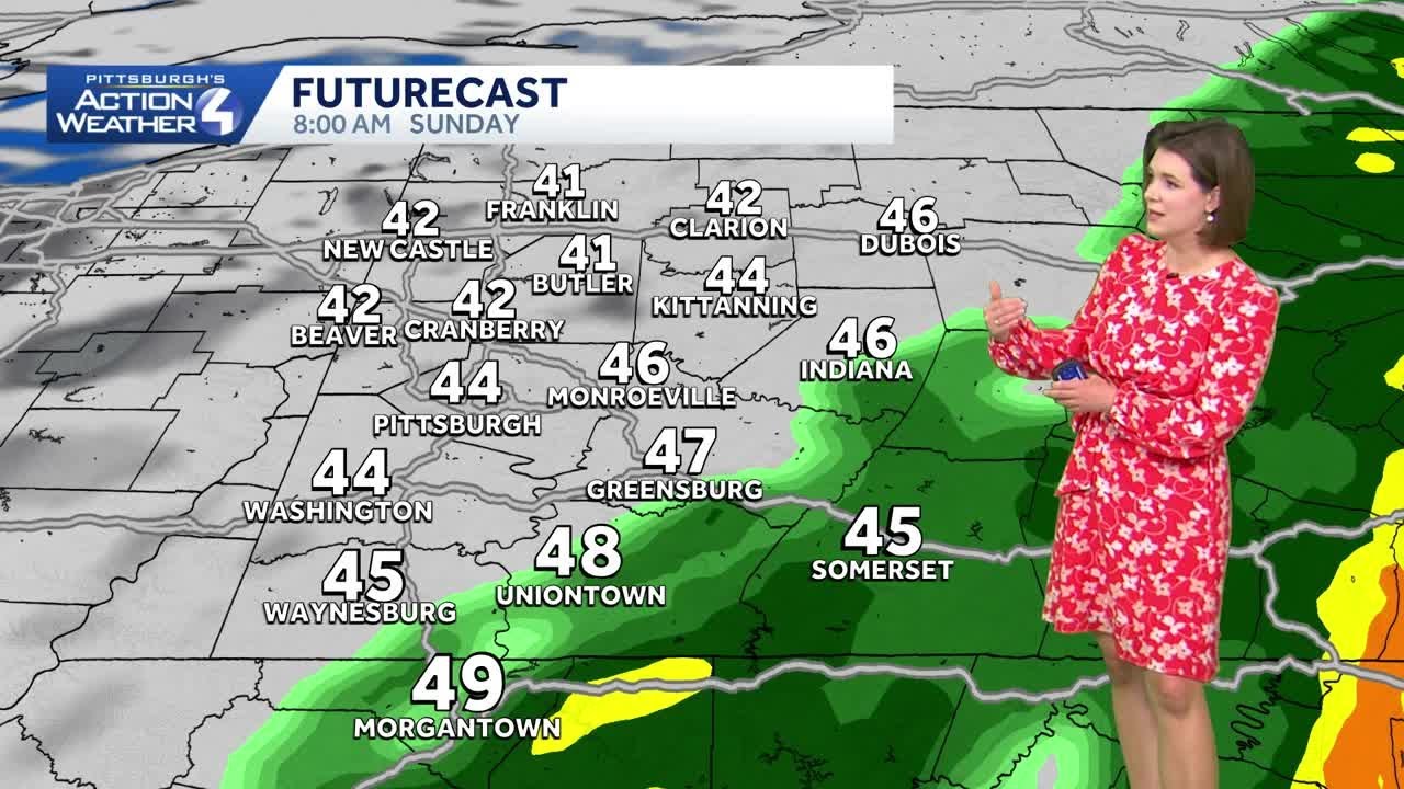 April 5 Impact Day: Drying out, cool and breezy Easter for western PA