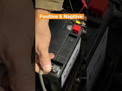 Determining positive and negative posts on a battery