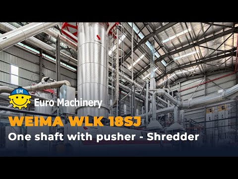 WEIMA WLK 18SJ Industrial Shredder | High-Capacity Plastic Shredding Machine for Sale!