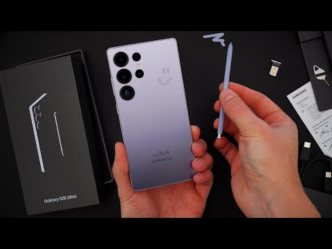 Samsung Galaxy S25 Ultra Unboxing, Hands-On & First Impressions! (Titanium Silverblue)