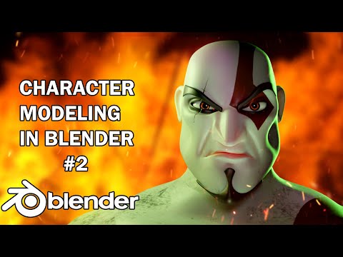 Blender - Stylized Character Modeling tutorial in Blender 2.83 (God of War) part - Tutorials ...