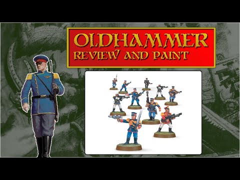 Oldhammer Reviews: Mordian Iron Guard infantry squad