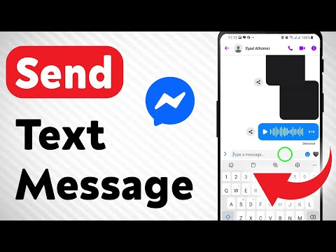 How To Send Text Message On Messenger (Updated)