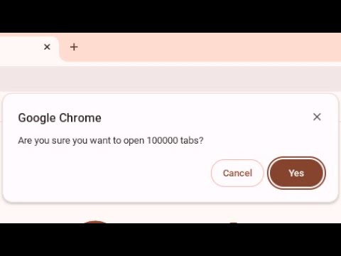 Opening 100,000 Tabs At Once