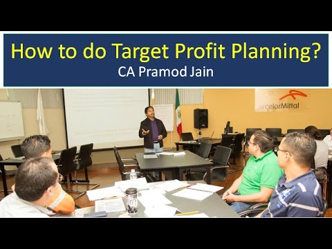 How to do Target Profit Planning? I CA Pramod Jain