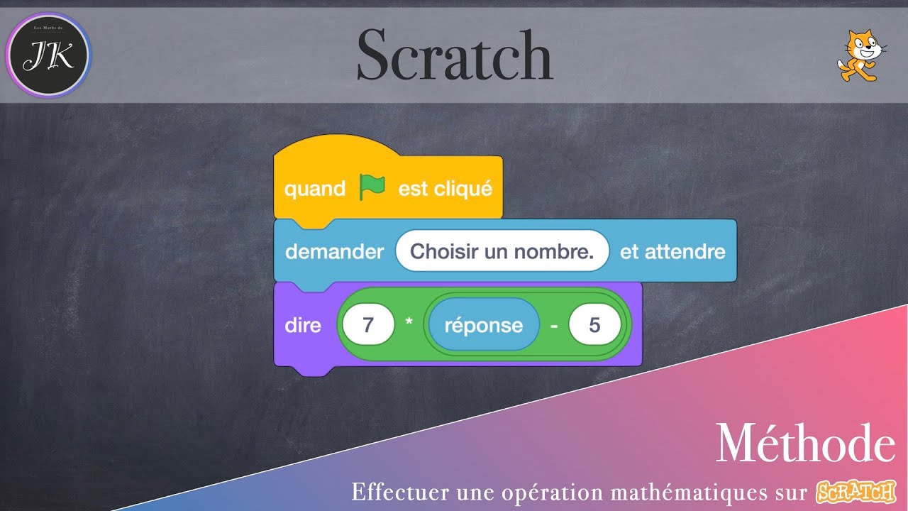 Scratch et programme de calcul