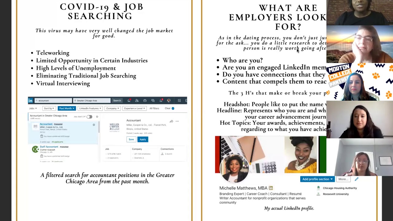 Career Services LinkedIn Workshop