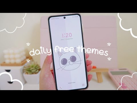 daily free themes β¨οΈ ~ Cute Pinky Kitty πΈ