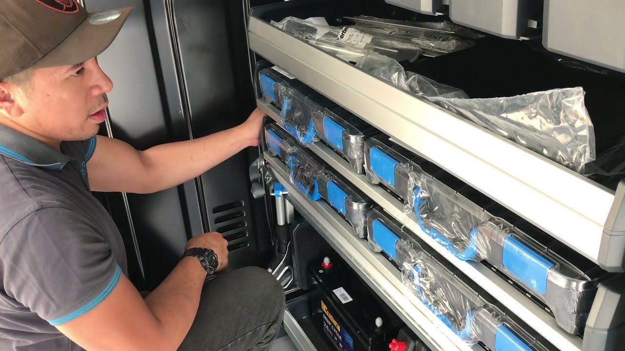 SORTIMO AUSTRALIA SR5 SYSTEM RENAULT MASTER VAN