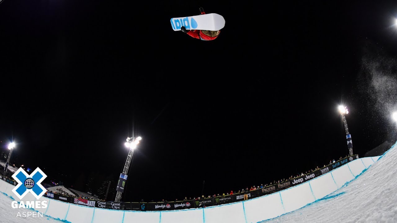 Queralt Castellet wins Women's Snowboard SuperPipe silver | X Games Aspen 2019