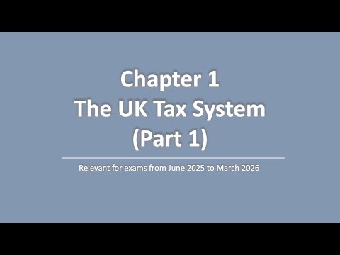 Chapter 1 - Part 1 - TX UK - Kaplan - FA 2024