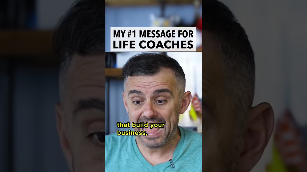 My message to life coaches… #shorts #garyvee