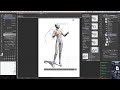 » Clip Studio Paint — applying hand poses