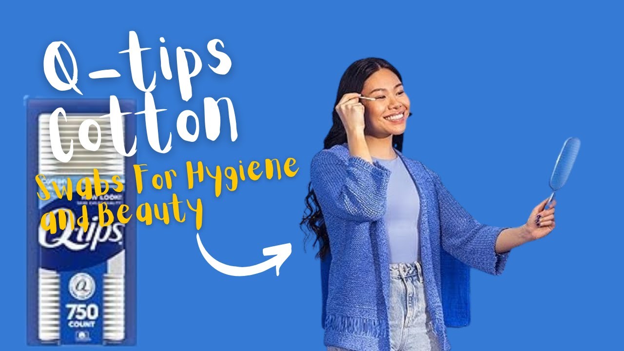 Q-tips Original Cotton Swabs – 100% Pure Cotton,