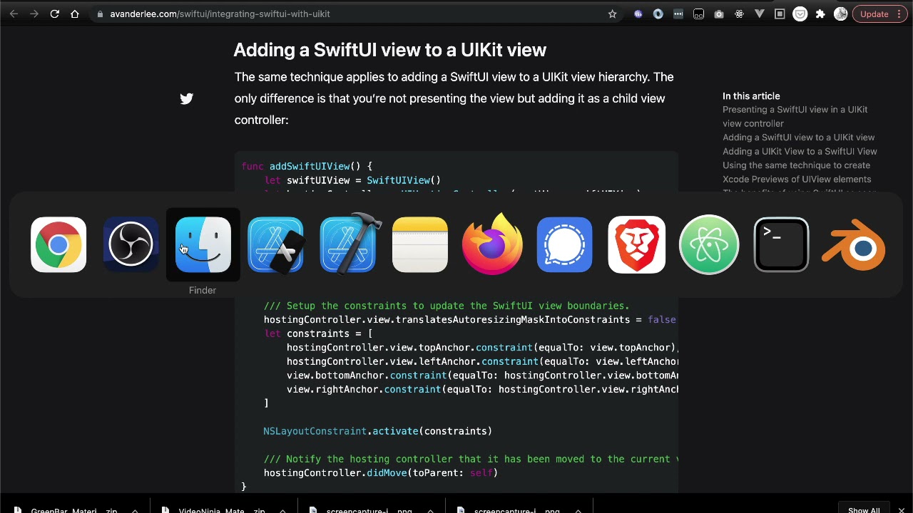 Answer: Building iOS UI with UIKit Storyboard and SwiftUI struct based Views?