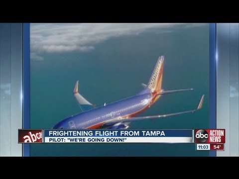 Flight from Tampa plummets in mid-air