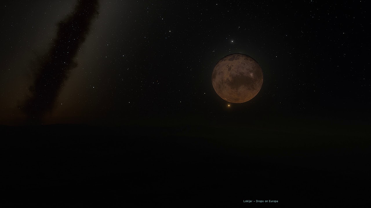 SpaceEngine: Solar Eclipse Timelapse