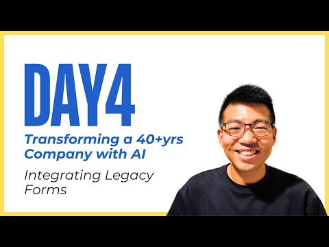 Day4 - Why legacy forms - ai one shot integration with a image.