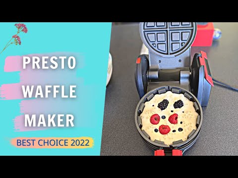 Presto 03512 Stuffler Stuffed Waffle Maker Review & How To Make Waffle | Top Belgian Waffle Maker