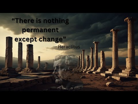 “There is nothing permanent except change" (Everything is Temporary)