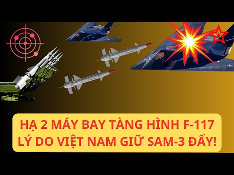 Việt Nam giữ tên lửa SAM-3 là có lý do - Cơn ác mộng MÁY BAY TÀNG HÌNH MỸ