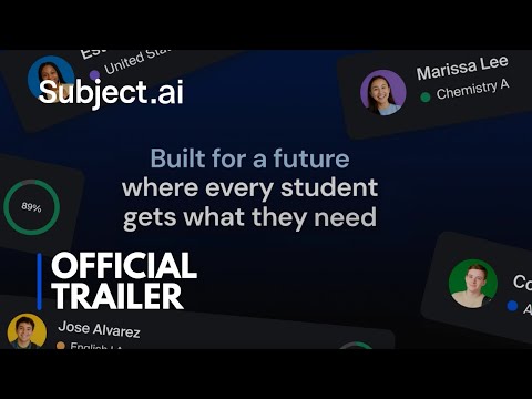 Subject.AI Trailer | More Than a Buzzword—This Is the Future