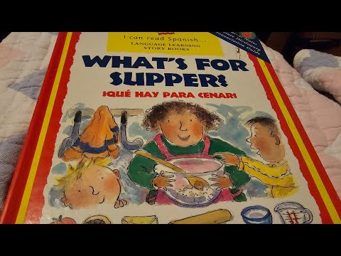 What's For Supper? / ¿Qué Hay Para Cenar? English and Spanish Children's Audiobook