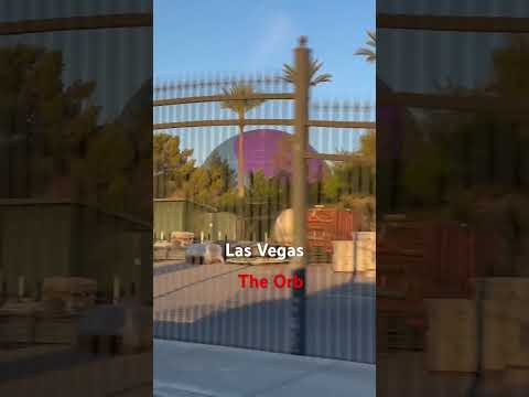 The Sphere Las Vegas in the Morning