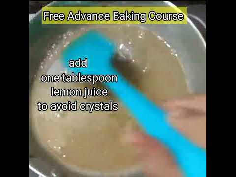 Free Advance Baking Course, Glucose Syrup Recipe, Home Made