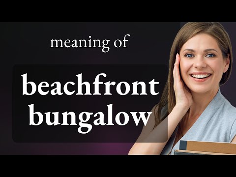 Unveiling the Charm of a Beachfront Bungalow