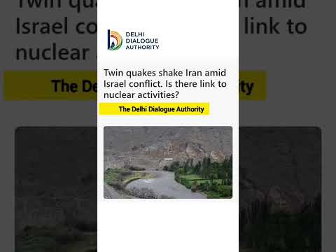 Twin quakes shake Iran amid Israel conflict. Is there link to nuclear activities? #shorts #iran
