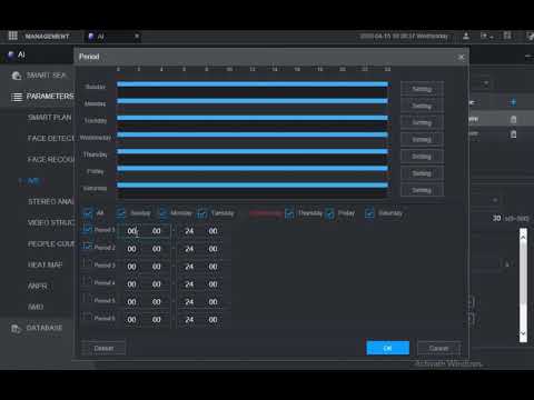Setup a Scheduled Recording on a Dahua DVR/NVR Using Smart PSS