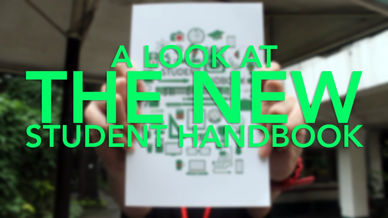 A look at the new Student Handbook | ARCH News & Current Affairs