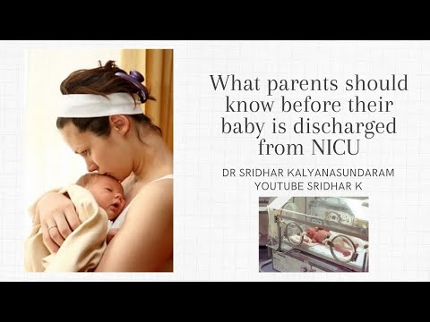 Discharge planning for babies admitted to the NICU-an overview – Dr ...