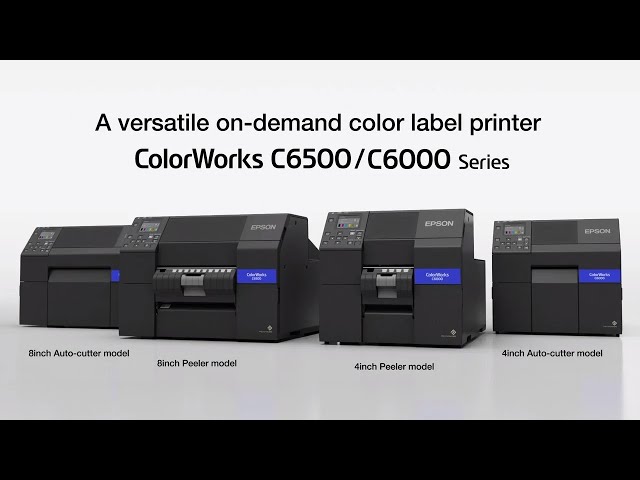 EPSON COLOUR LABEL PRINTER C-3510 C-4050 C-6550A - Epson Colorworks ...