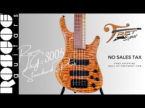 Roscoe LG-3005 Standard Plus: Quilted Maple & Spalted | Reverb