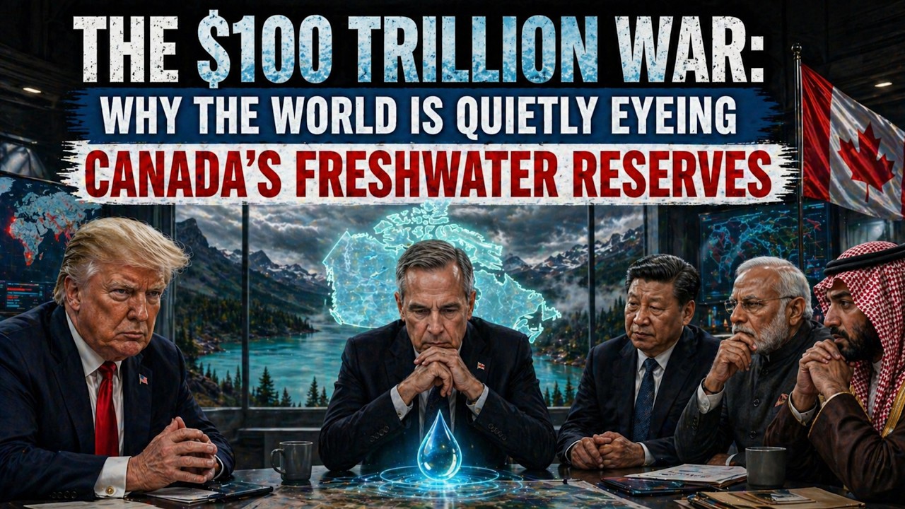 THE $100 TRILLION WATER CONFLICT: WHY CANADA’S FRESHWATER IS DRAWING GLOBAL ATTENTION