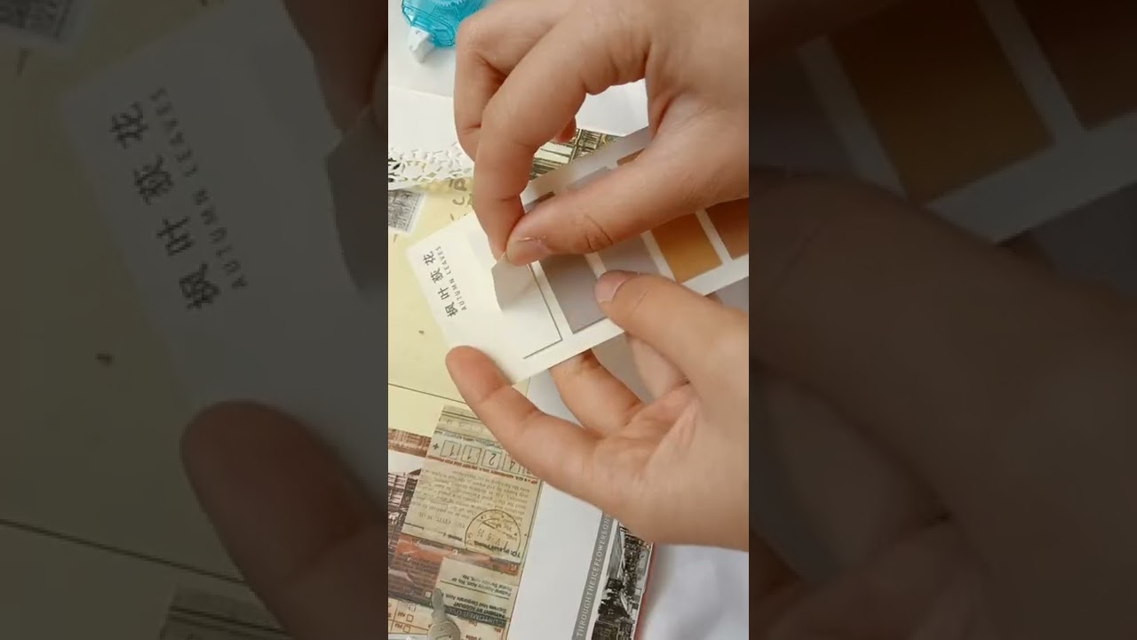 Scrapbooking. City theme 🌇 #shorts #journal #travel