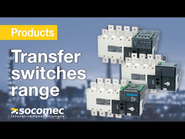 Automatic Transfer Switch - Socomec Automatic Transfer Switch Ats ...