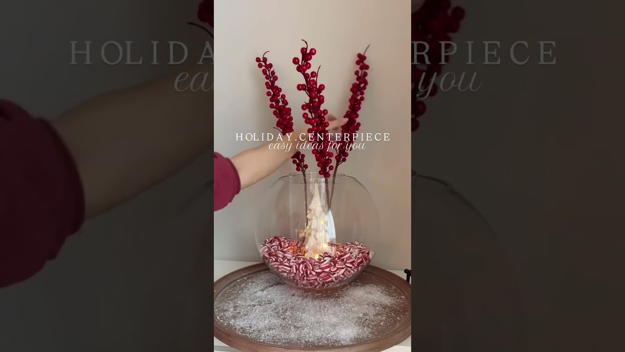 Holiday Centerpiece just for you! 🎄