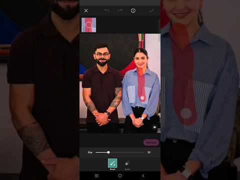 Virat kohli Photo Edit Tutorial | PicsArt Photo Editor #shorts #PicsArt #PhotoEditing #viralshorts