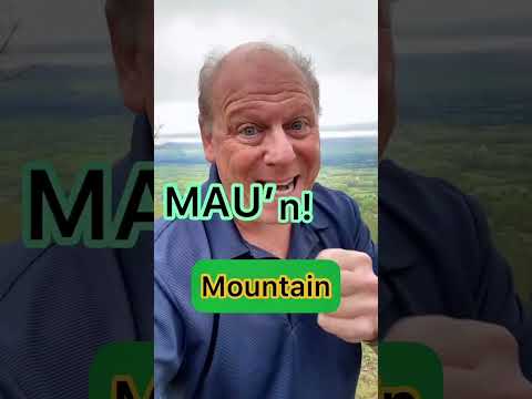 How do you say Mountain?