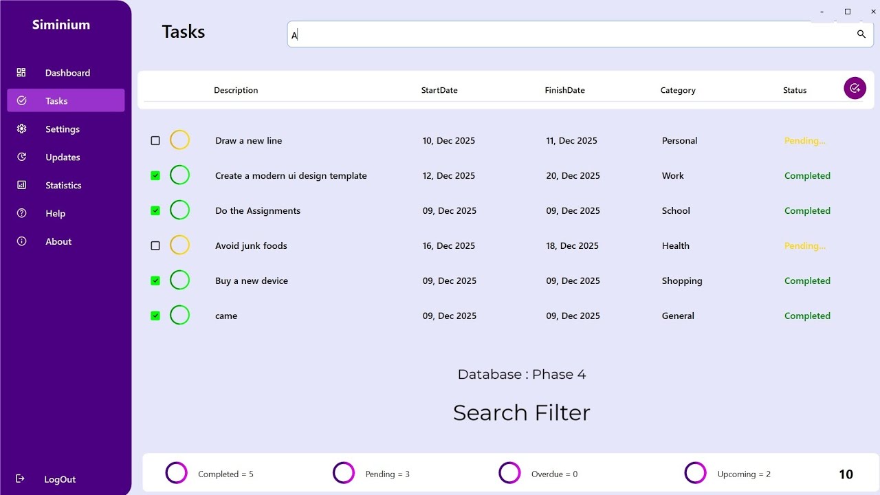 Modern Task Planner App (Part 10) – Clean Dashboard UI in C# WinForms | Guna2 UI Tutorial