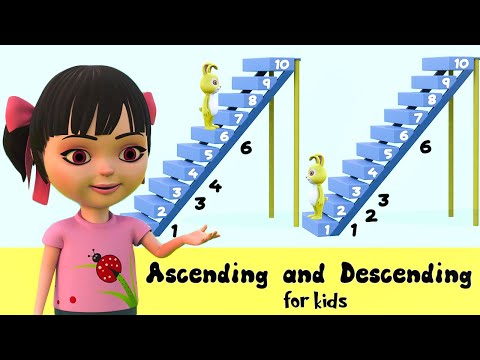 Ascending and Descending | Kids Learning Videos | Maths Concept For Kids | Smarteez