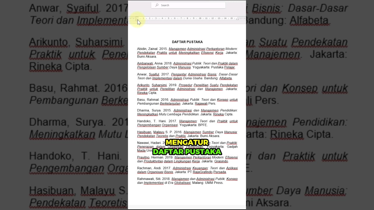 MAKING A BIBLIOGRAPHY IN WORD‼️ #microsoftword #wordtips #wordhacks #word #msword