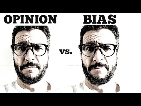 The Difference Between OPINION and BIAS - Viva Frei Vlawg