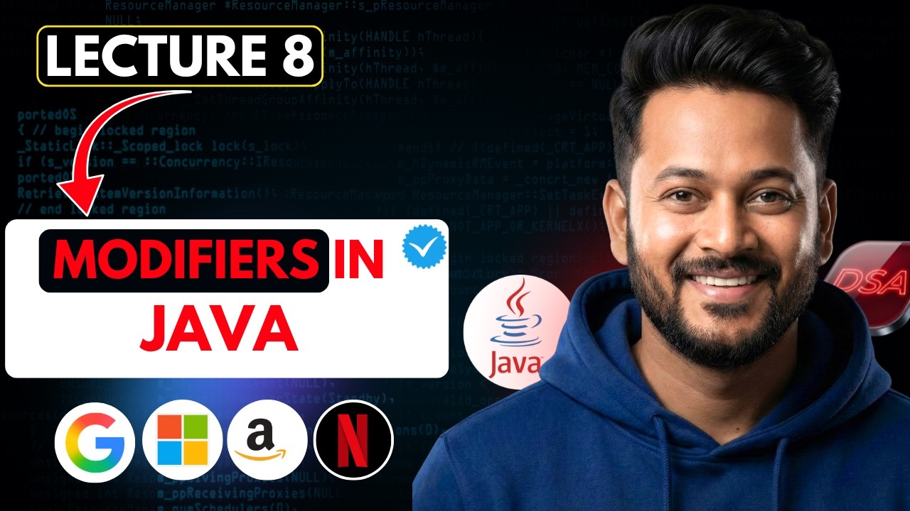Lecture 9 : Java Modifiers Explained (Public, Private, Protected) | Genie Ashwani