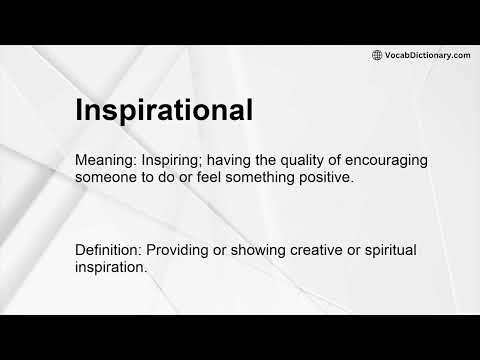 Inspirational Meaning