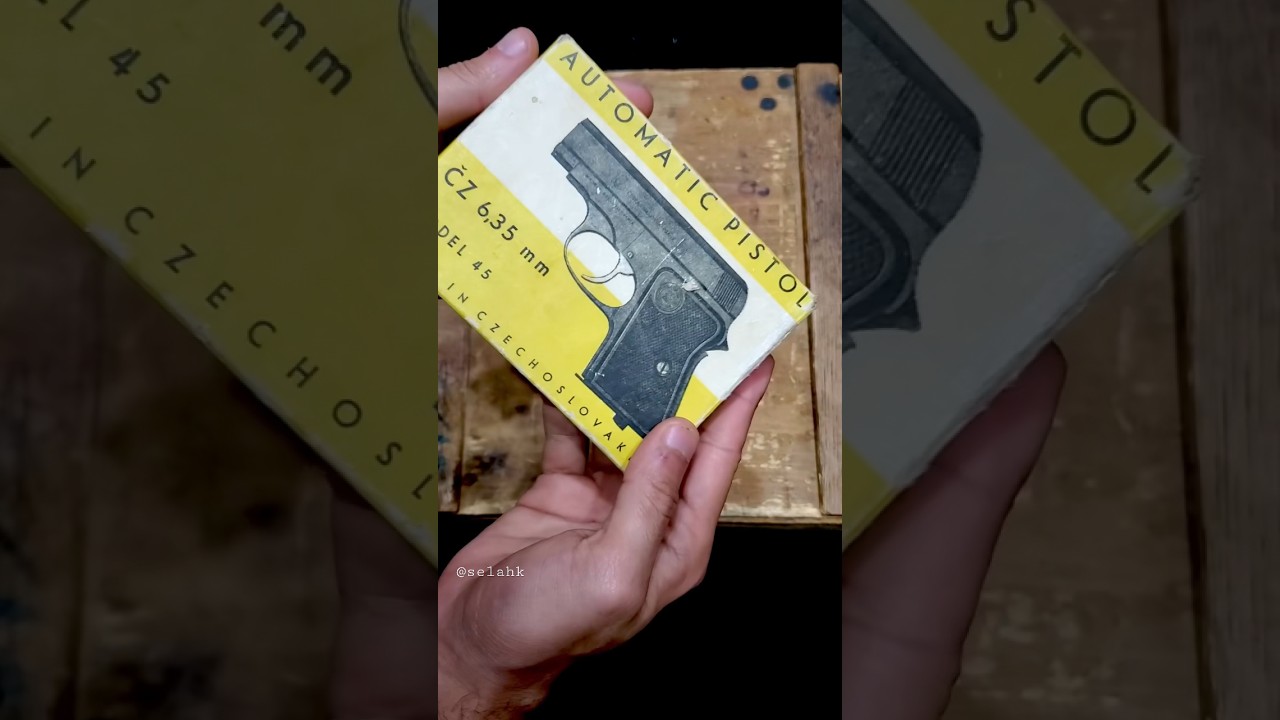 Unboxing CZ Model 45 6.35 #shorts