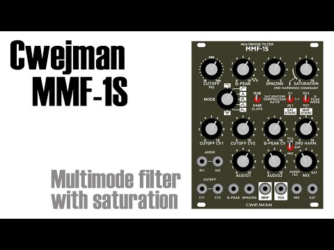 Cwejman MMF-1S Multi Mode Filter with Saturation | Reverb